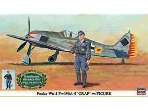 [1/48] FOCKE-WULF Fw190A-5 "GRAF" w/ FIGURE