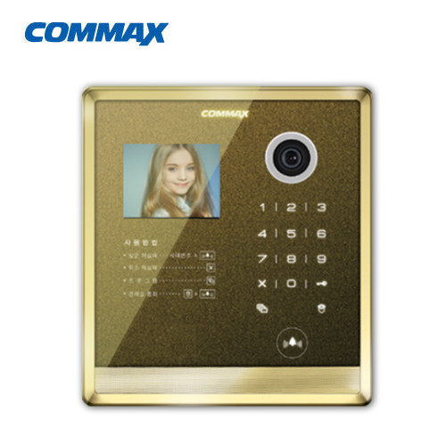 그린홈넷 '코맥스 로비폰 (DRC-703LC) RF 골드'