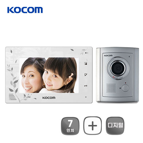 코콤 비디오폰 (KCV-B374) [거치형/모기+자기]