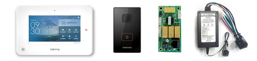 그린홈넷 '직방 홈오토(SHT-8820XM)월패드/10인치 세트 (카메라포함)'